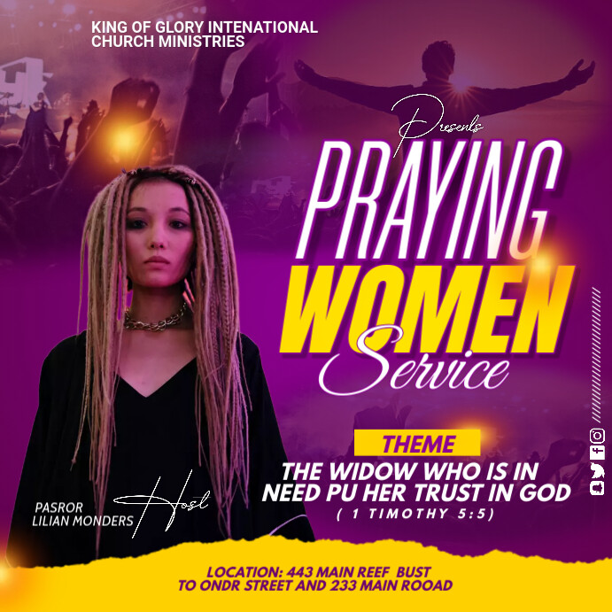 praying women Template | PosterMyWall