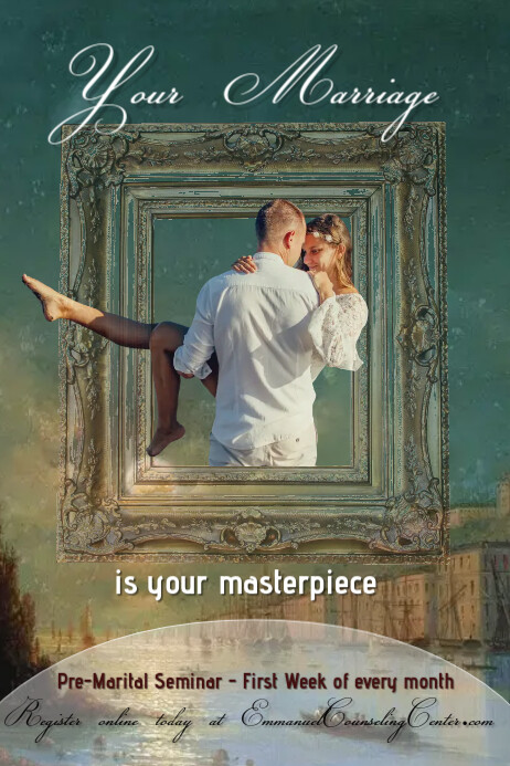 pre-marital seminar/counseling/wedding/church Template | PosterMyWall