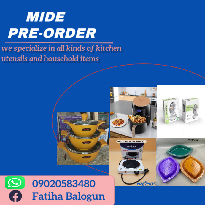 Copy of Pre-order template | PosterMyWall