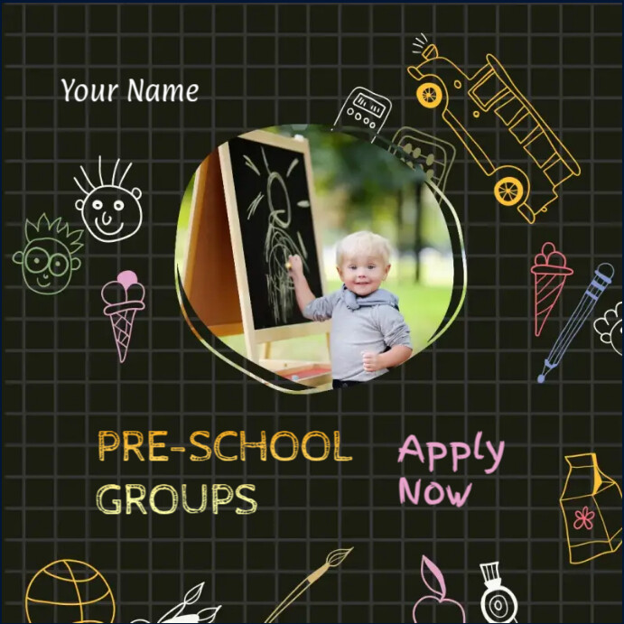 Pre-School Groups Template | PosterMyWall