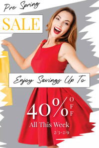 SPRING SALE POSTER Template | PosterMyWall