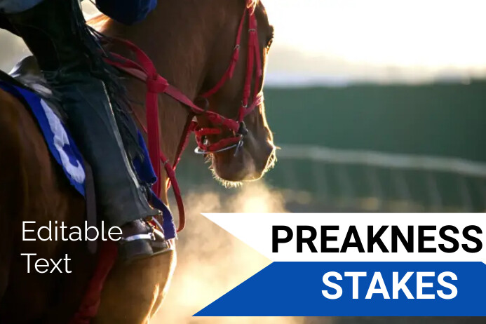 PREAKNESS STAKES Template | PosterMyWall