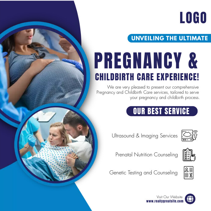 PREGNANCY CHILDCARE SERVICE Template | PosterMyWall