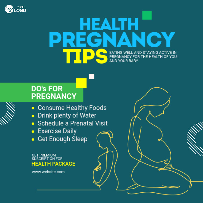 Copy of Pregnancy Tips Template | PosterMyWall