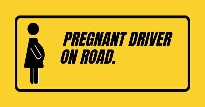 pregnant driver Template | PosterMyWall