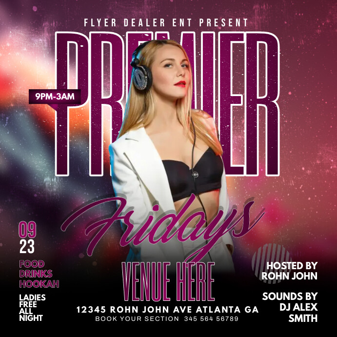 premier Template | PosterMyWall