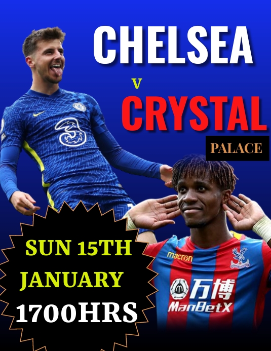 PREMIER LEAGUE Template | PosterMyWall