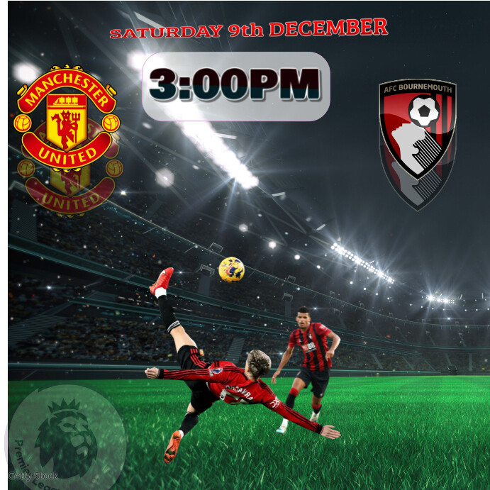 Premier league flyer Template | PosterMyWall