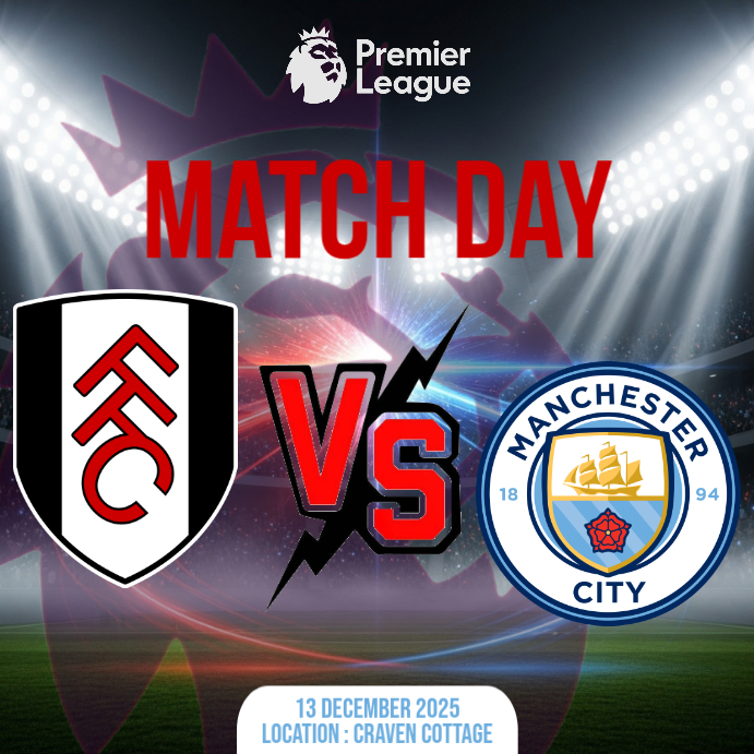 Premier League Match Day Template | PosterMyWall