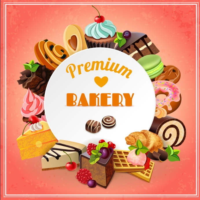 Copy of Premium bakery poster design template | PosterMyWall