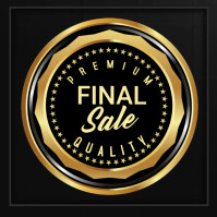 Gold Label Logo Template | PosterMyWall