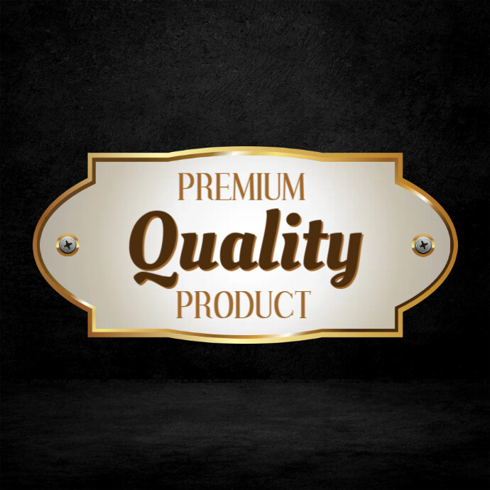 Copy of Premium Gold Logo | PosterMyWall