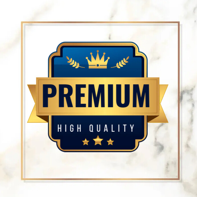 Copy of Premium High Quality Logo | PosterMyWall
