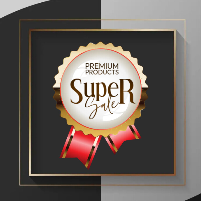 Premium Label Template | PosterMyWall