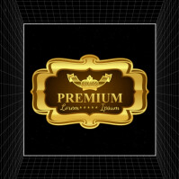Premium Label Template | PosterMyWall