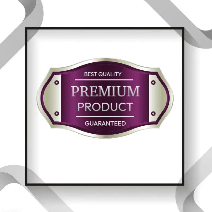 Premium Logo Sticker Template | PosterMyWall