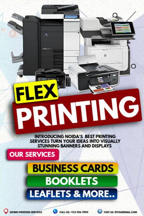 Copy of Premium Print Shop Advertisement Poster | PosterMyWall