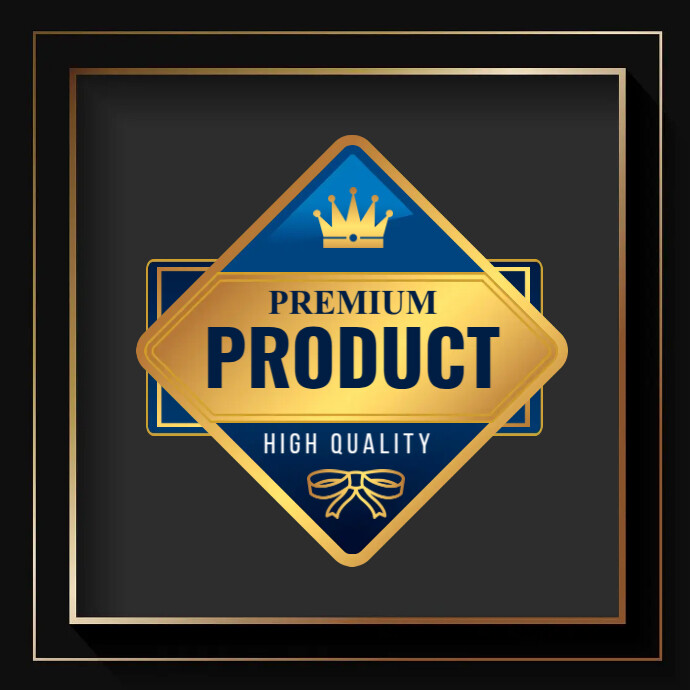Copy of Premium Product Logo | PosterMyWall