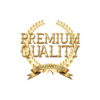 Premium Quality Gold Badge Logo Template | PosterMyWall