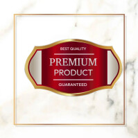 Quality Logo Label Template | PosterMyWall