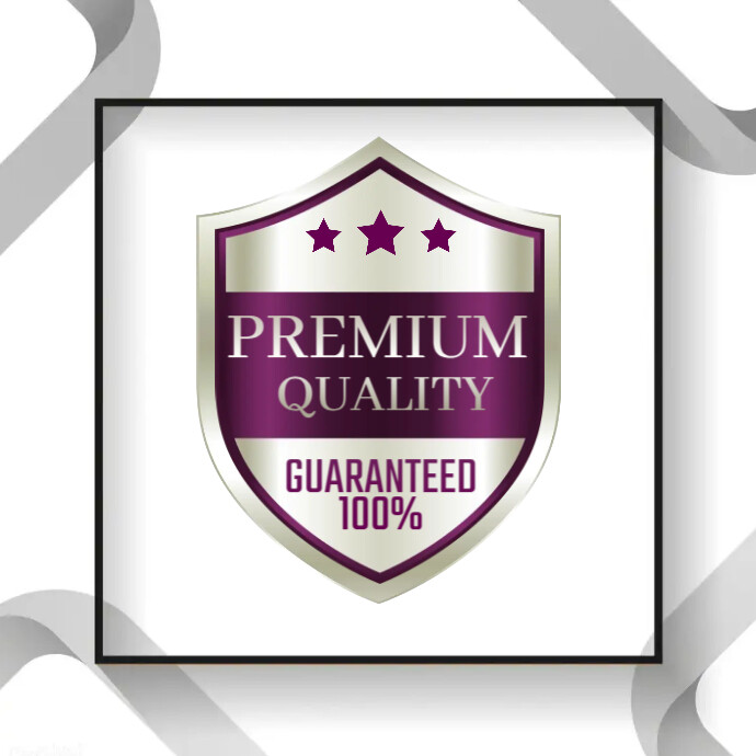 Premium Quality Logo Template | PosterMyWall