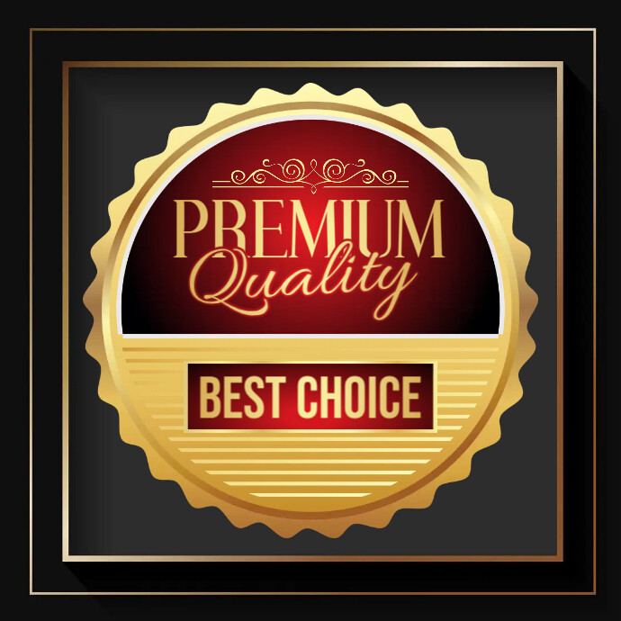 Premium Quality Logo Template | PosterMyWall
