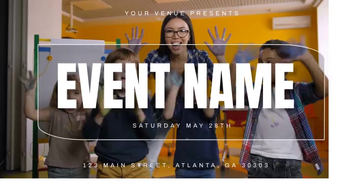 Copy of preschool event flyer design facebook (1) | PosterMyWall