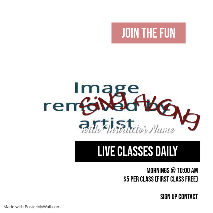 Copy of Preschool sing along | PosterMyWall