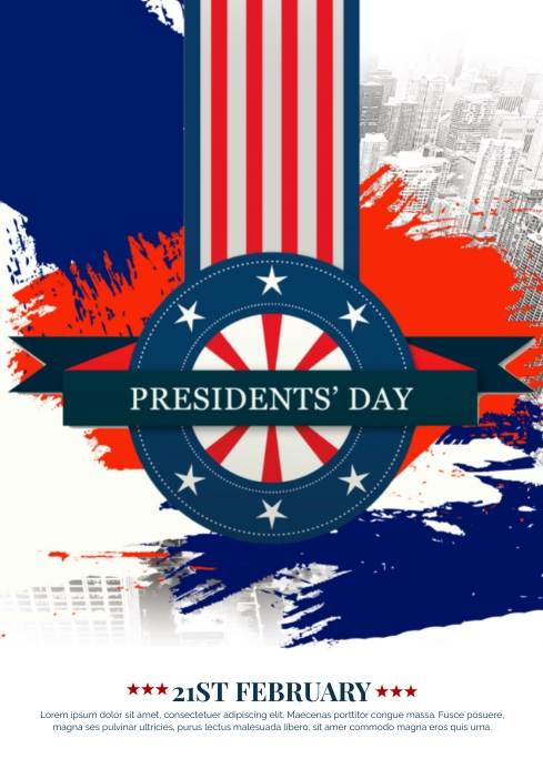 President’s Day Template | PosterMyWall