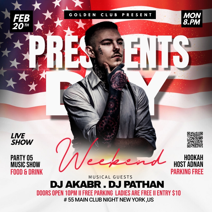 President's day ad Template | PosterMyWall