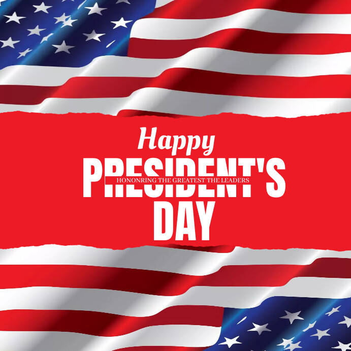 president's day Template | PosterMyWall