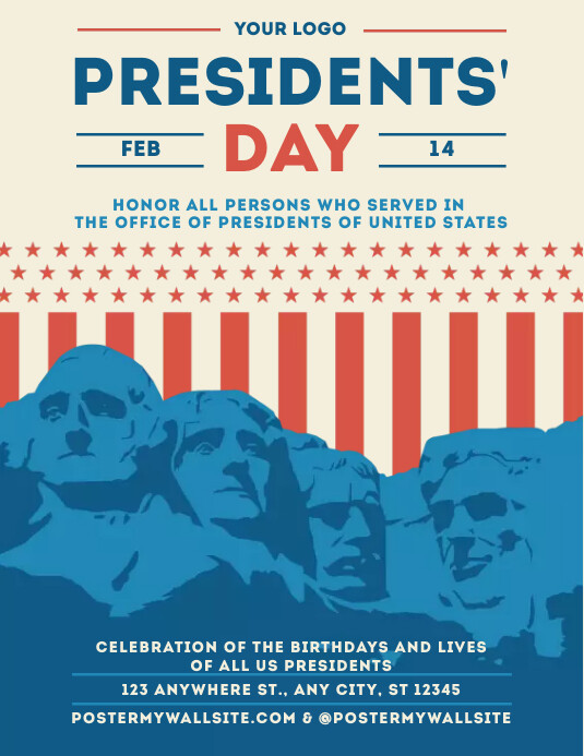 President's Day Template | PosterMyWall