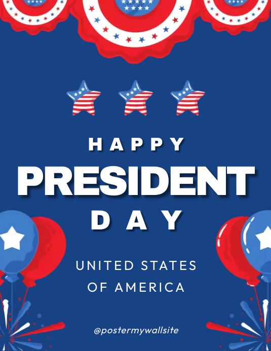 President's Day Template | PosterMyWall