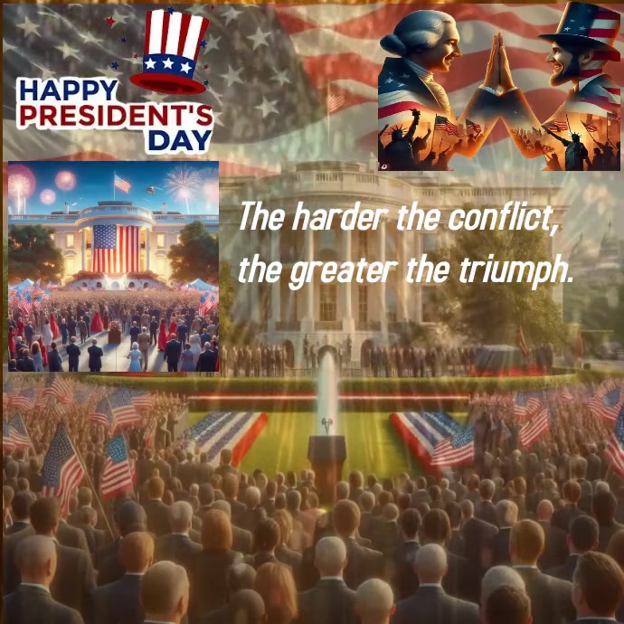 President's Day Editable Free Flyer Template | PosterMyWall