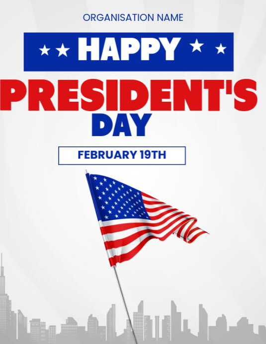 president's day flyer Template | PosterMyWall