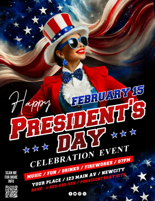Copy of President's Day Flyer | PosterMyWall