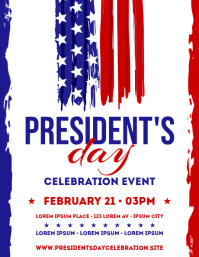 PRESIDENT'S DAY FLYER Template | PosterMyWall