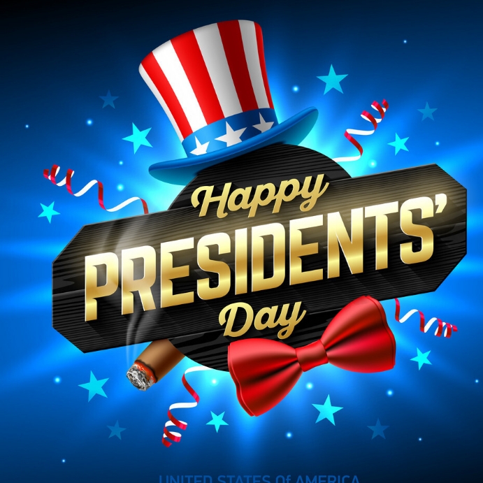 Copy of President's Day flyer poster template design | PosterMyWall
