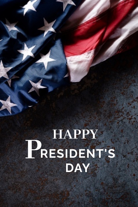 President's Day flyer poster template design | PosterMyWall