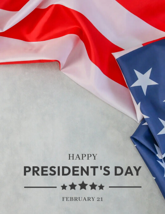 president's day flyer template | PosterMyWall