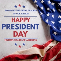 Happy President day Instagram post Template | PosterMyWall