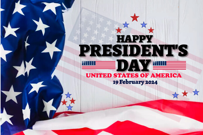 President's Day Poster Template | PosterMyWall