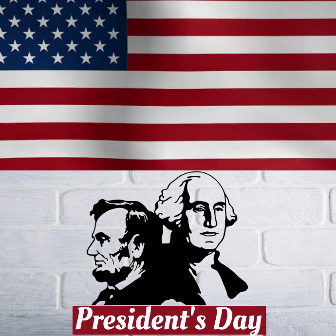 President's Day poster Template | PosterMyWall