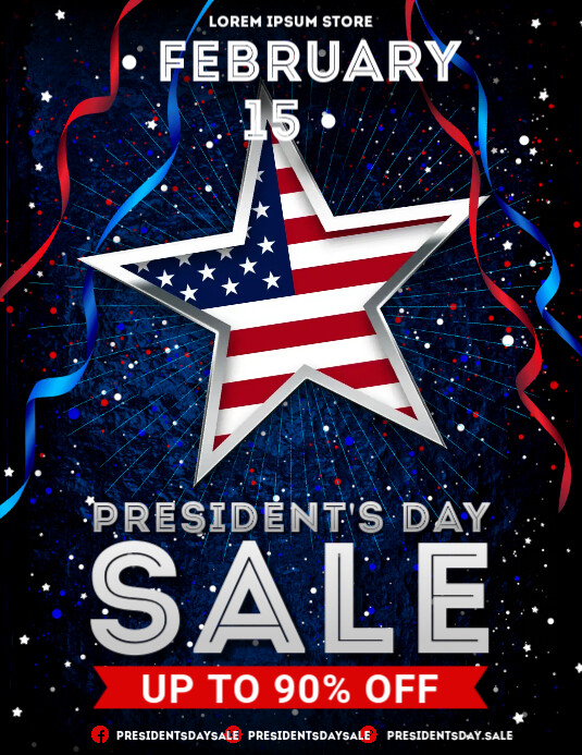 Copy of PRESIDENT'S DAY SALE FLYER | PosterMyWall