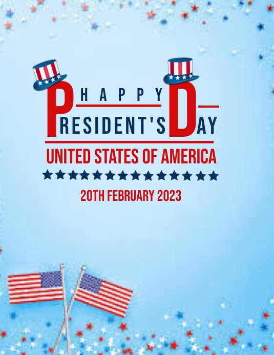president day flyer template, presidents day | PosterMyWall