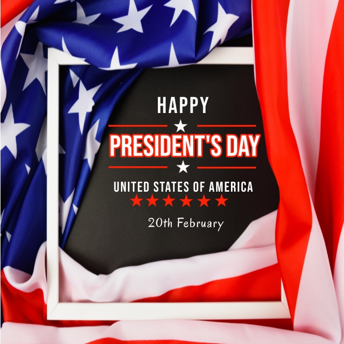 president day instagram template | PosterMyWall