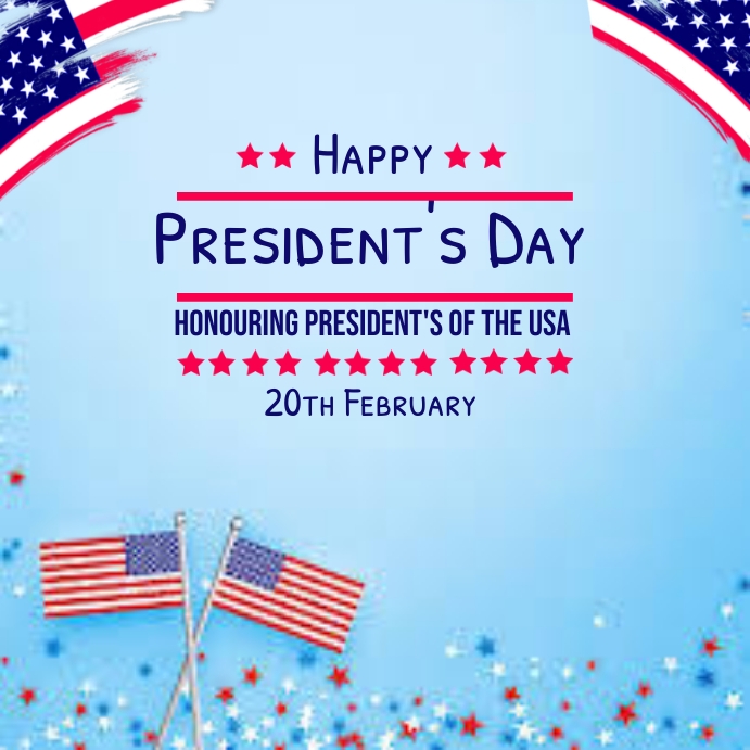 president day instagram template | PosterMyWall