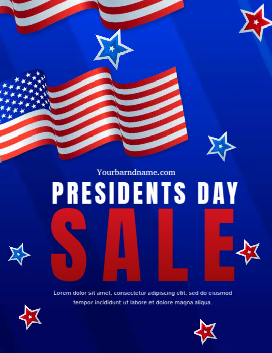 President Day Promo Template | PosterMyWall