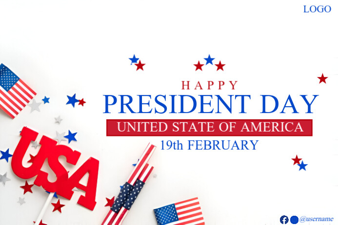 PRESIDENT DAY TEMPLATE | PosterMyWall