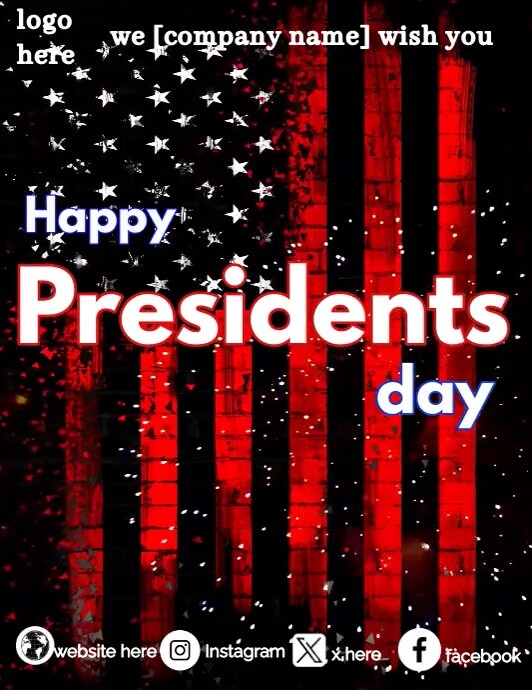 Plantilla de President Post | PosterMyWall